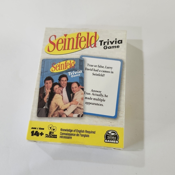Spin Master | Games | Spin Master Card Game New Seinfeld Trivia Game ...